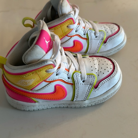 Nike | Shoes | Nike Air Jordan Edge Glow Toddler Girl | Poshmark